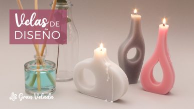 Velas de diseño: aprende como hacerlas para decorar tu hogar