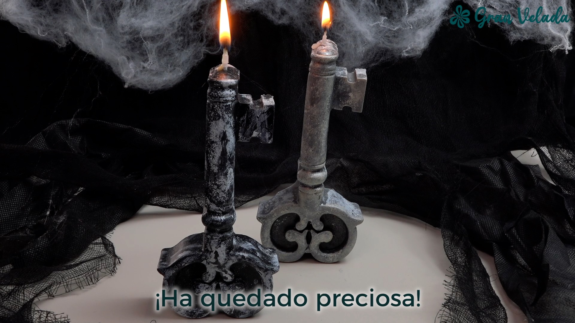 Aprende una vela terrorífica: Vela llave Mansion del terror - Hacer Velas