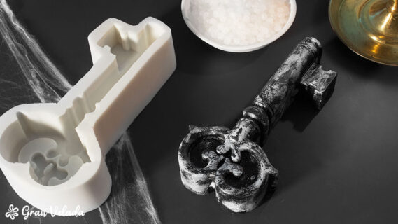 Aprende una vela terrorífica: Vela llave Mansion del terror - Hacer Velas