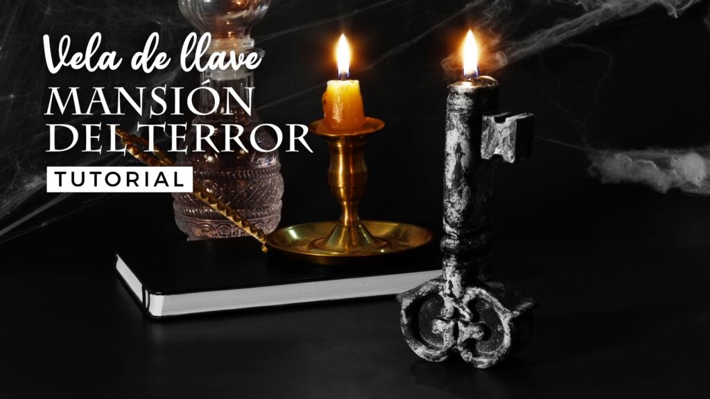 Aprende una vela terrorífica: Vela llave Mansion del terror - Hacer Velas