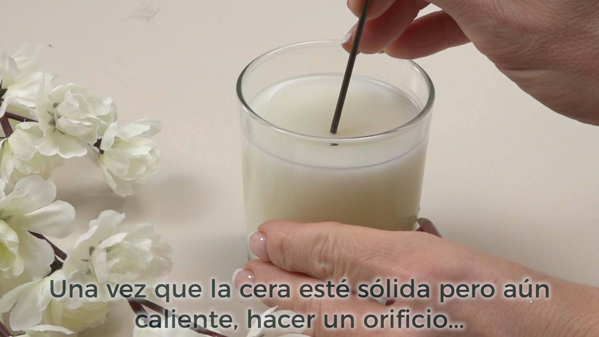 Como hacer velas naturales con Cera de Palma para Velas - Hacer Velas