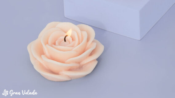 Kit Como hacer velas en forma de Flor - Hacer Velas
