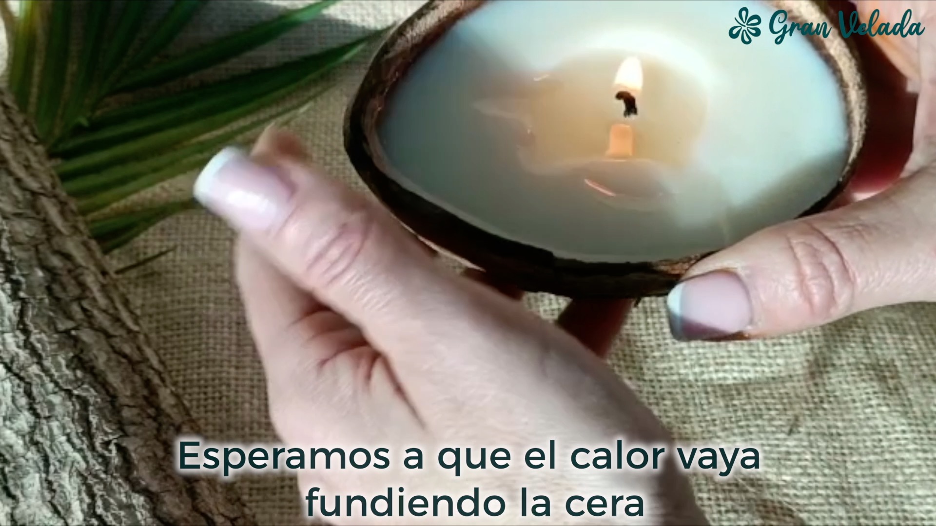 Velas masaje caseras para tratamientos personalizados.