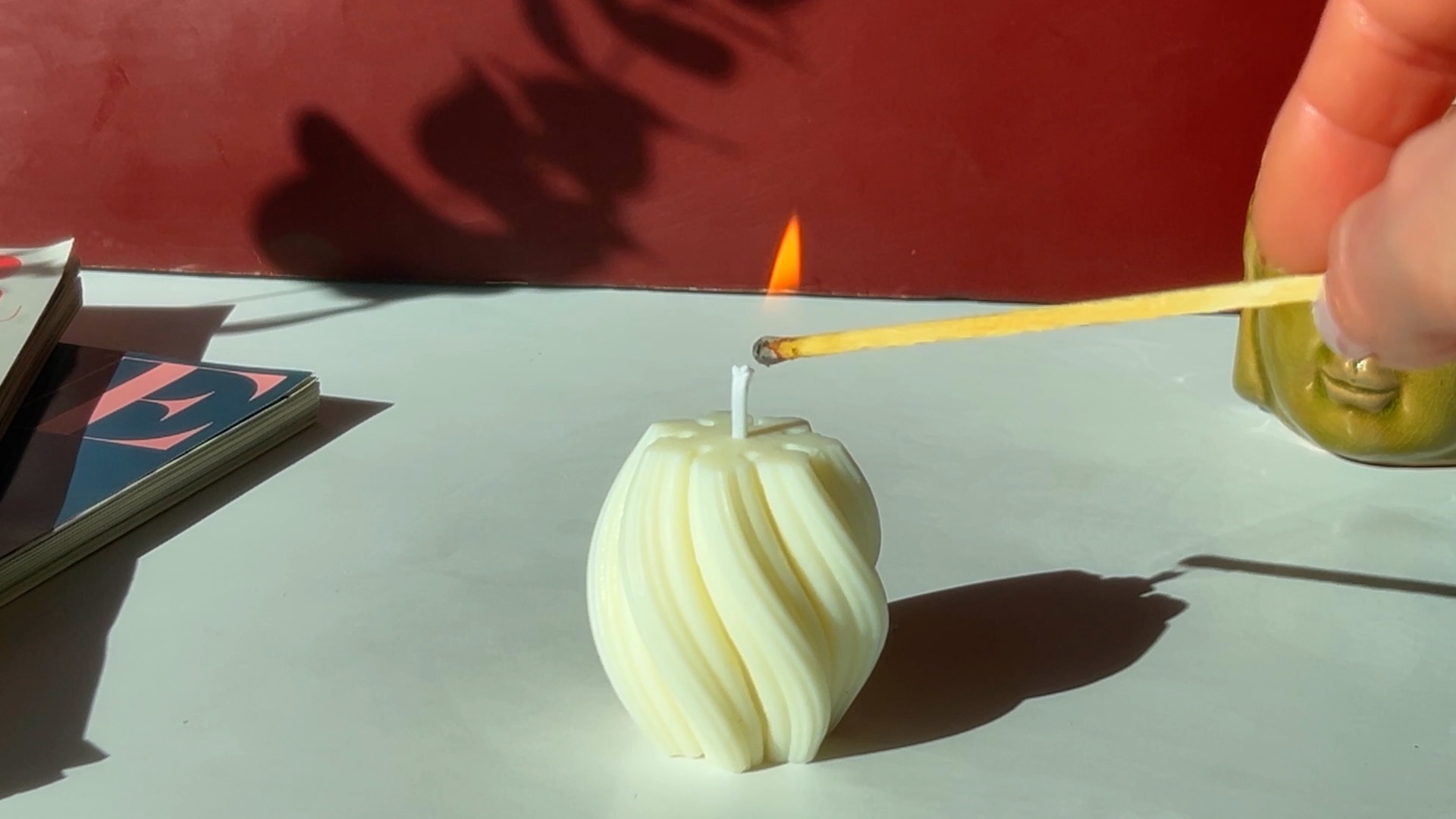 Twirls Candles: Aprende a hacer tus Velas en Espiral DIY.