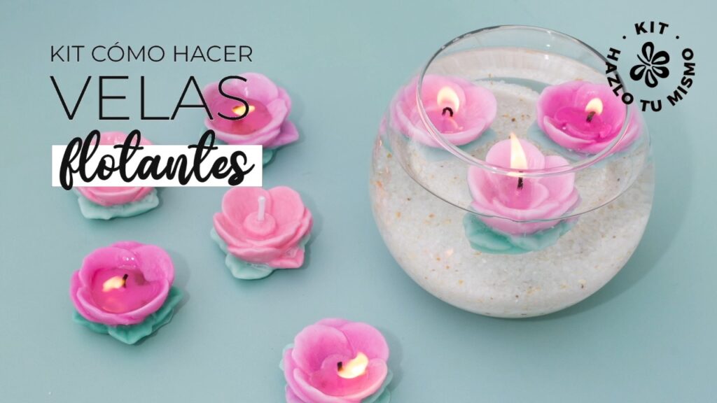 Conoce el de Kit Velas Flotantes: Crea decoraciones Mágicas.